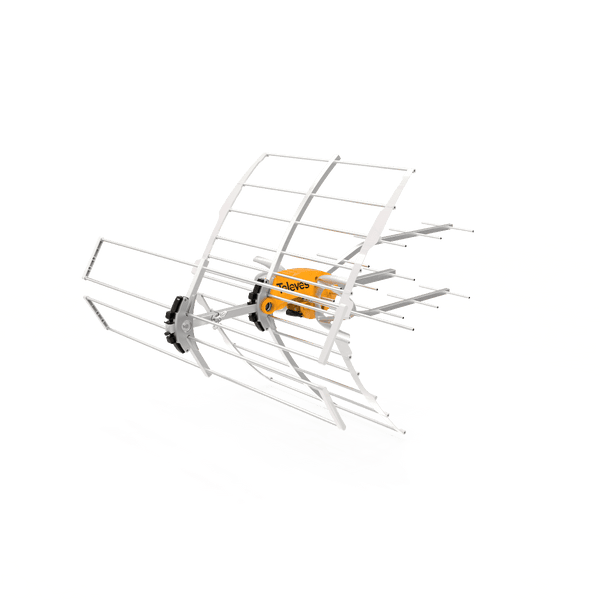 Televes 148883 Ellipse Mix Amplified HDTV Antenna | High VHF/UHF with