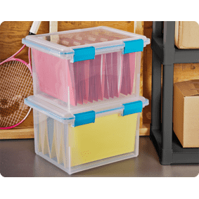 Sterilite 32 Qt Gasket Box – 4 Pack