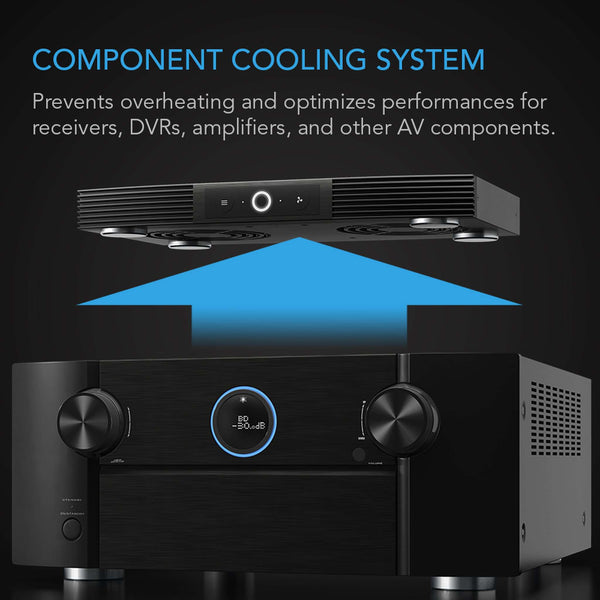 AC Infinity Aircom T8, Receiver and AV Component Cooling Fan System Re
