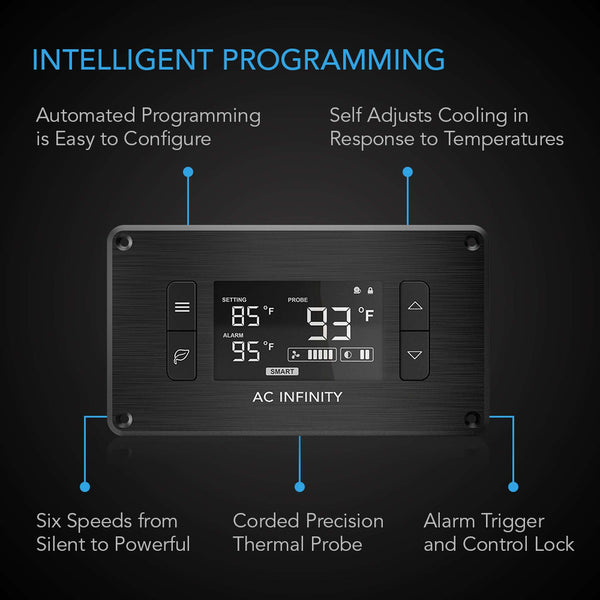 AC Infinity Controller 2 , Thermal Fan Controller - Single Zone