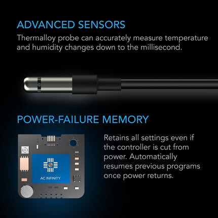 AC Infinity - Controller 67, Temperature and Humidity Fan Controller