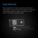 AC Infinity - CLOUDLINE S4 - Quiet 4” Inline Duct Fan with Speed Contr